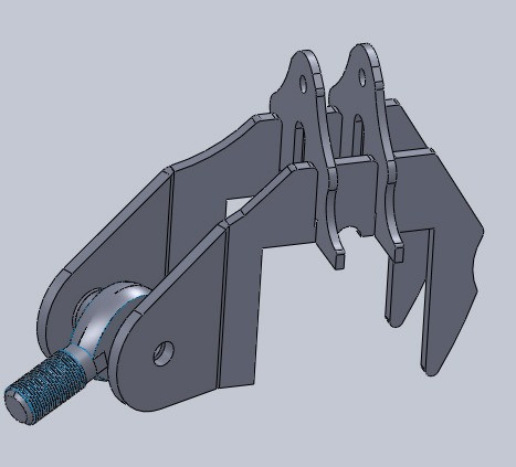 2.5 ROCKWELL 20 DEG LOWER LINK COILOVER COMBO BRACKET | BEYONDPRECISE