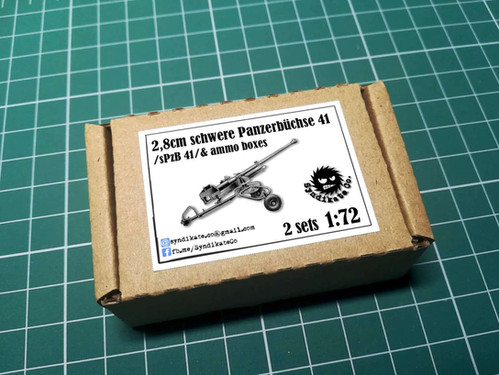 2,8cm schwere Panzerbuchse 41 & ammo | Syndikate Co.