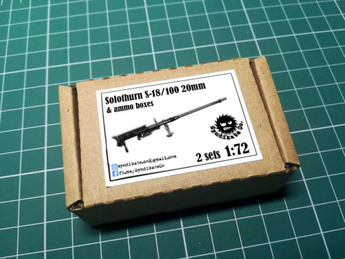 Solothurn S-18/100 20mm & ammo boxes | Syndikate Co.