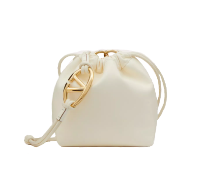 Valentino Mini VLogo Pouf Bag in Nappa | LuxVit