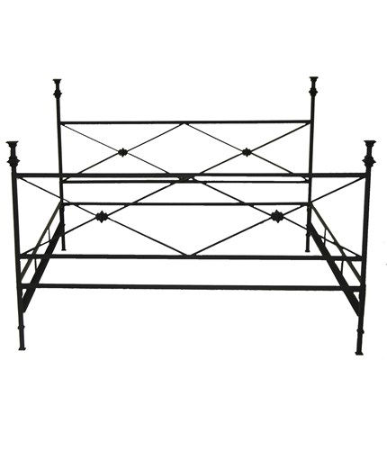 Classic Motif | Custom Metal Bed Frames | S&L Designs