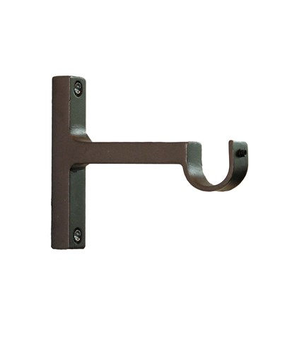 Classic Drop-In 1" Bracket | Metal Drapery Brackets | S&L Designs