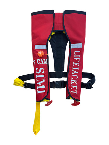 Chaleco Salvavidas Inflable SIMI 2 Camaras | Sharks Company | Lima | Peru