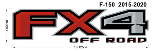 Ford F150 FX4 Decal | sign-design-inc