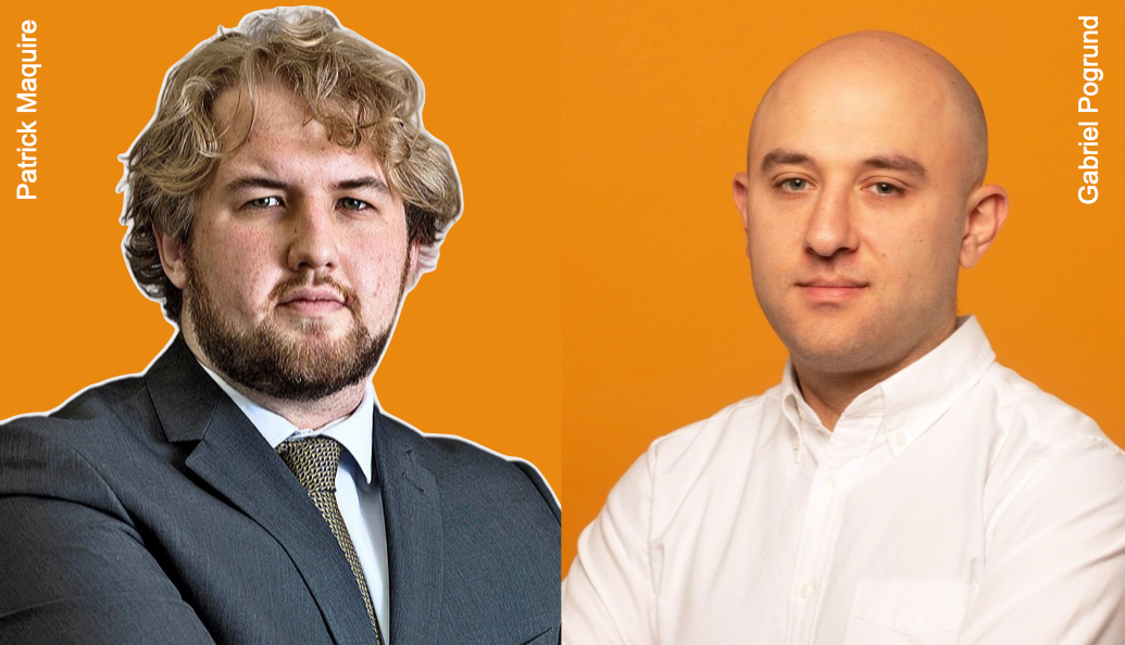 Patrick Maguire and Gabriel Pogrund in conversation with Steve Richards ...