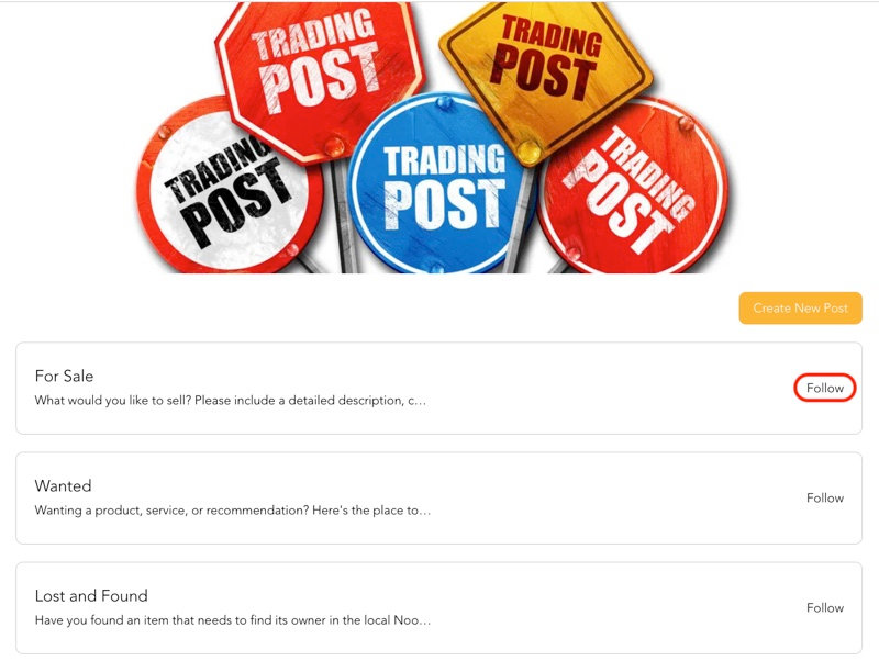 Trading Post changes