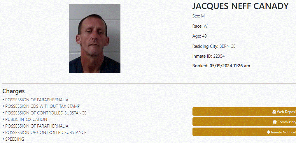 Craig County Mugshots: May 21-24, 2024