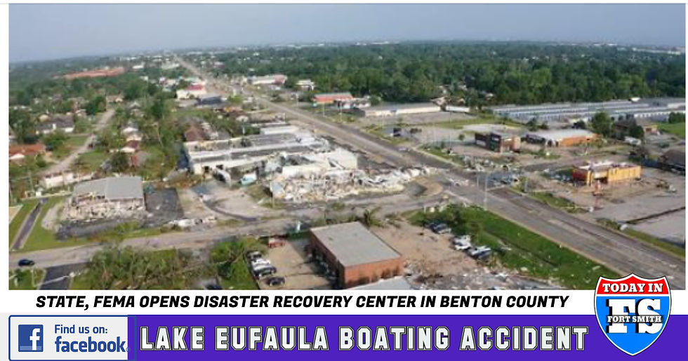 Arkansas and FEMA opening disaster recovery center in Benton County on ...