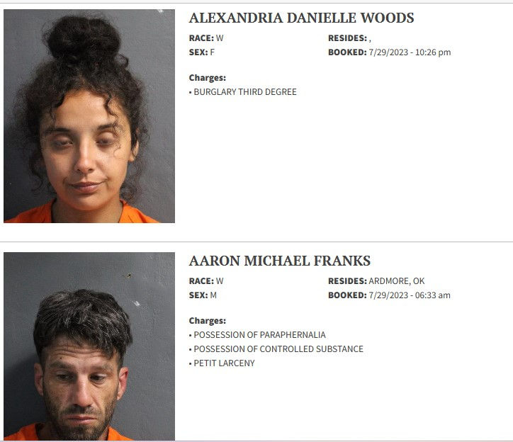 Delaware County Mugshots: July 29-30, 2023