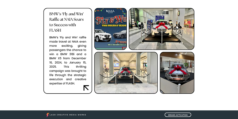 BMW’s ‘Fly and Win’ Raffle at NAIA T123