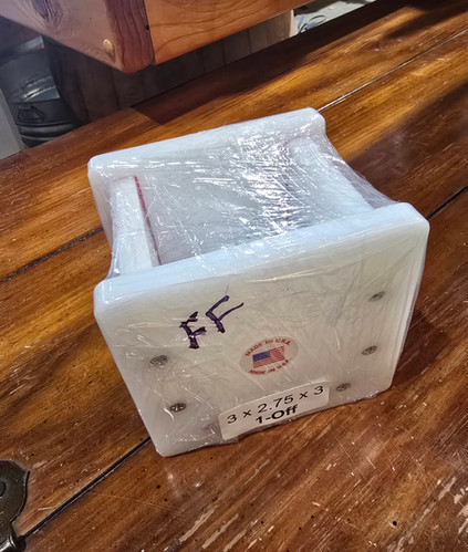 Bargain Den Mold FF - 3 x 2.75 x 3 Block Mold | lizardblanks