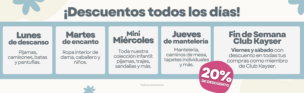 Tiendas Kayser: tienda de pijamas, ropa interior y mucho más