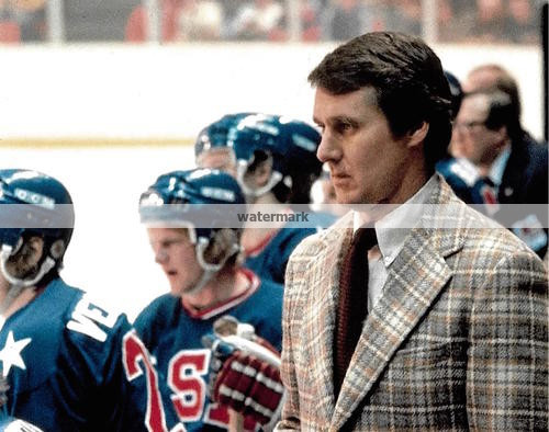 HERB BROOKS 1980 USA MIRACLE ON ICE COLOR PHOTO | phillysportslegends