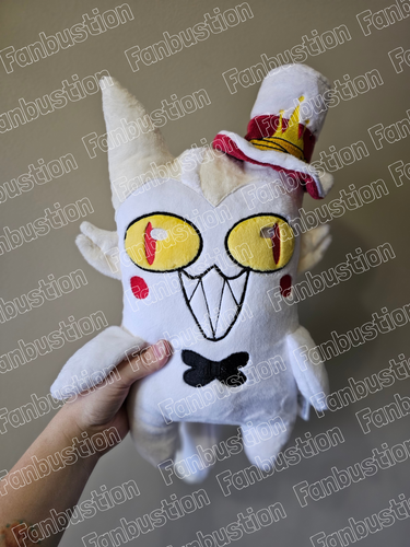 Cursed Cat Lucifer plush with Hat | Fanbustion