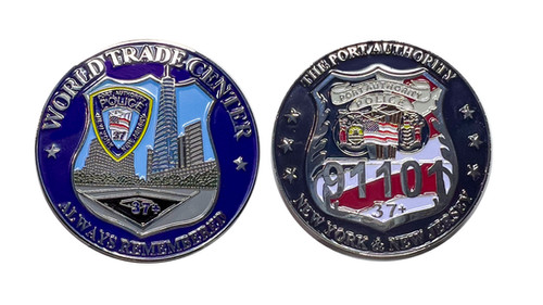 2" PAPD WTC CHALLENGE COIN #24 | papdbuffstuff