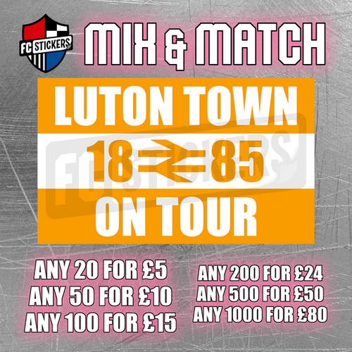 Luton Town On Tour | FC STICKERS