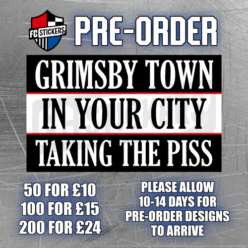Grimsby Town In Your City | FC STICKERS
