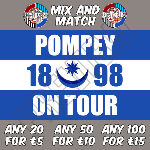 Pompey On Tour | FC Stickers