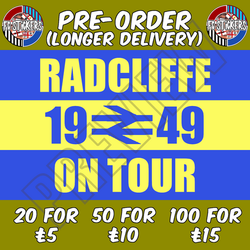 Radcliffe On Tour | FC STICKERS