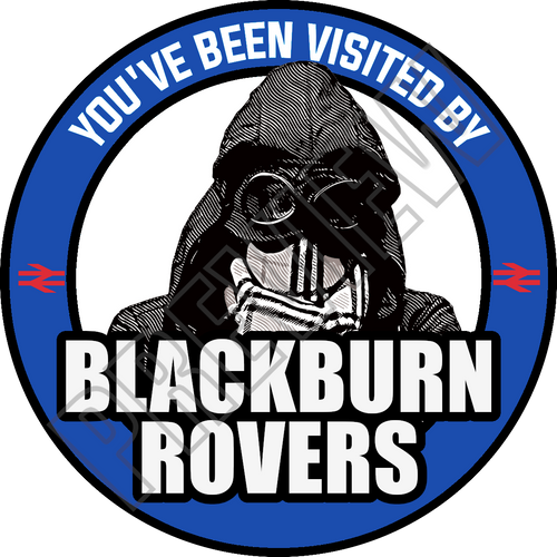 You've been visited by Blackburn Rovers | FC Stickers
