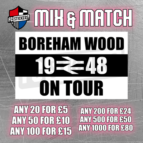 Boreham Wood On Tour | FC Stickers