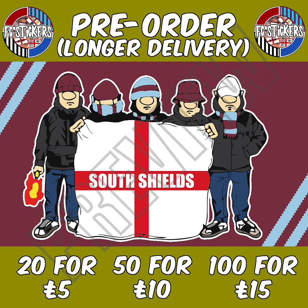 South Shields Flag Hooligans | FC Stickers