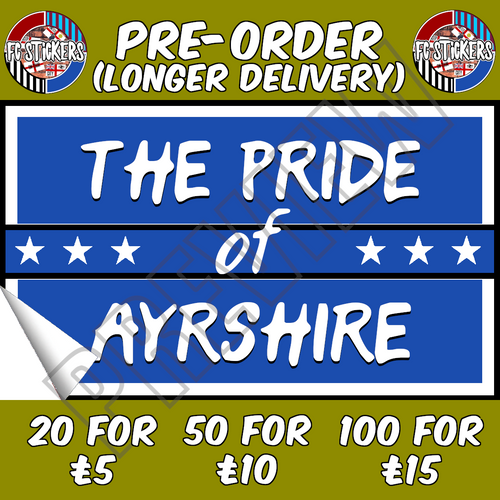 The Pride of Ayrshire Only Fools | FC Stickers
