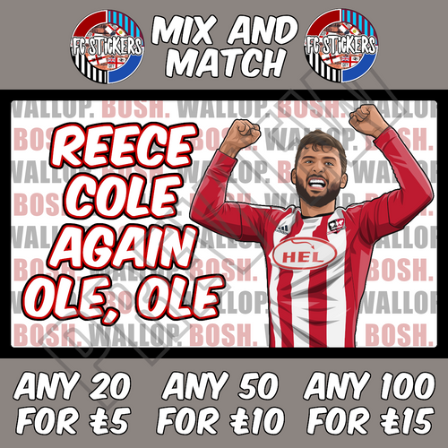 Reece Cole again, ole ole | FC Stickers