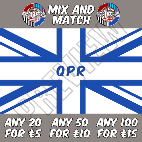 QPR Union Jack | FC Stickers
