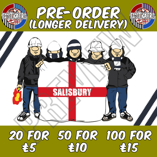 Salisbury Flag Hooligans | FC Stickers