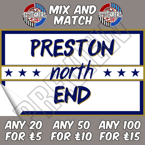 Preston Only Fools | FC STICKERS