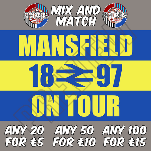 Mansfield On Tour | FC STICKERS