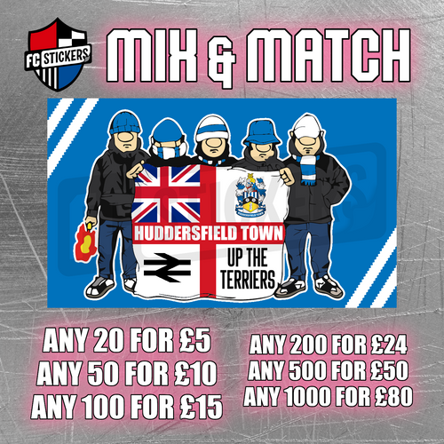Huddersfield Flag Hooligans | FC STICKERS