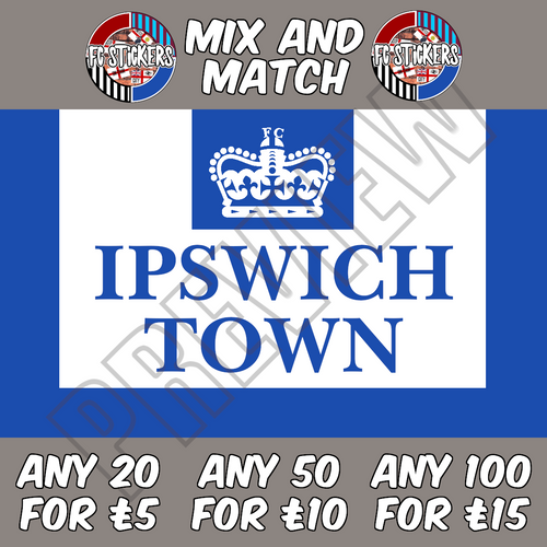 Ipswich Offensive Weekend | FC Stickers
