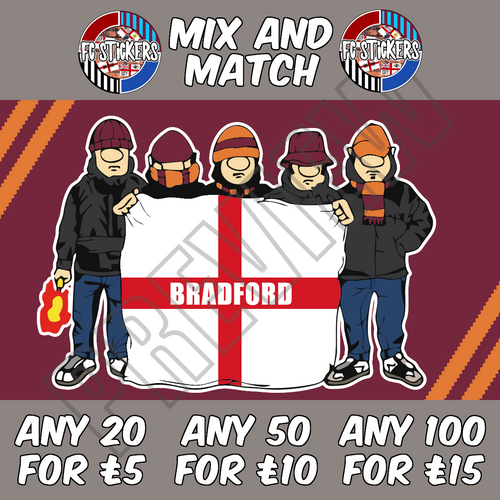Bradford Flag Hooligans | FC Stickers