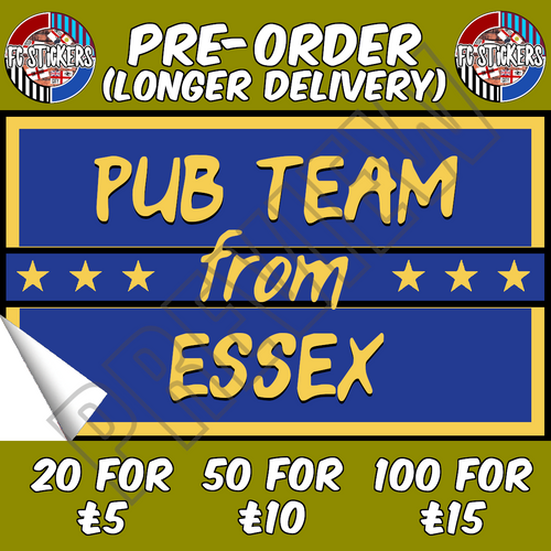 Pub Team From Essex Only Fools | FC Stickers