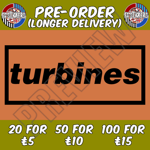 turbines Britpop | FC STICKERS