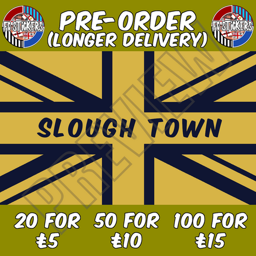 Slough Town Union Jack | FC Stickers