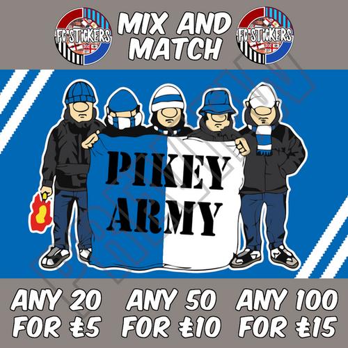 P*key Army Hooligans | FC Stickers