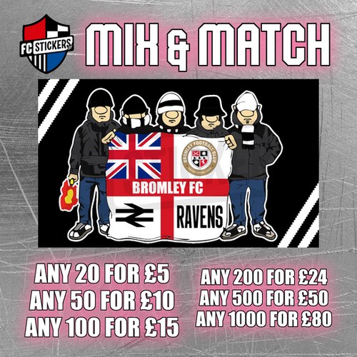 Bromley FC Flag Hooligans | FC STICKERS