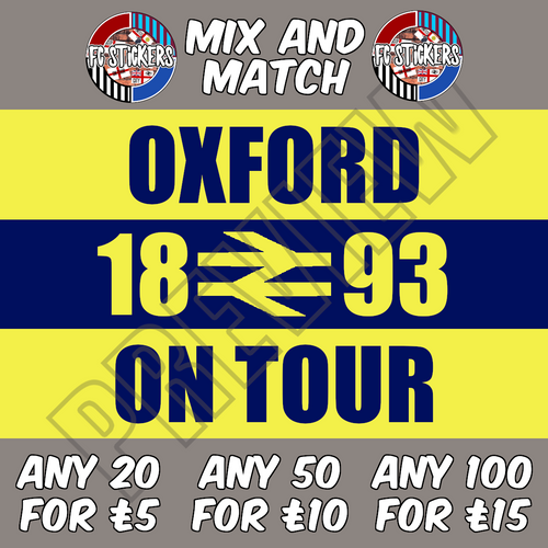 Oxford On Tour | FC Stickers