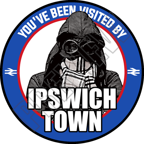 You've Been Visited by Ipswich Town | FC STICKERS