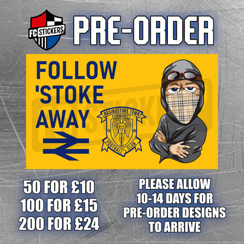 Follow 'Stoke Away | FC STICKERS