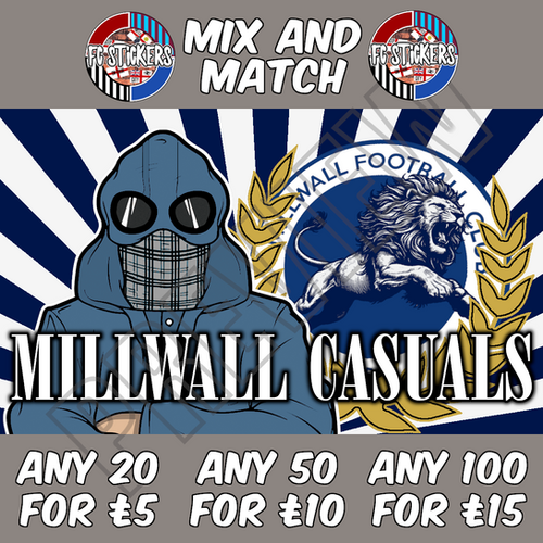 Millwall Casuals | FC STICKERS