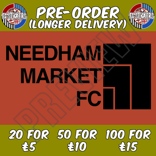 Needham Market FC Northern Face | FC Stickers
