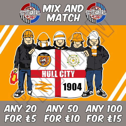 Hull City Hooligans | FC STICKERS