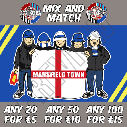 Mansfield Flag Hooligans | FC STICKERS