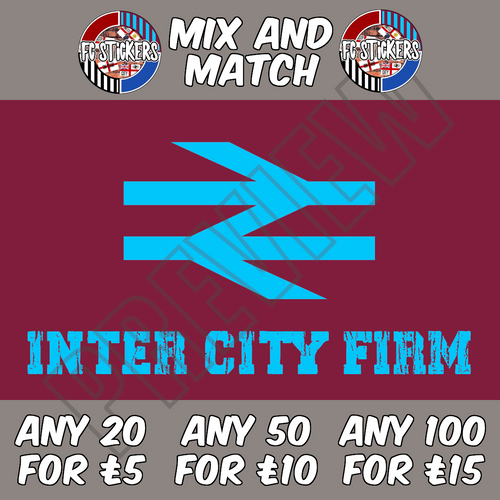 Inter City Firm | FC STICKERS