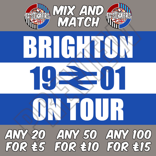 Brighton On Tour | FC Stickers