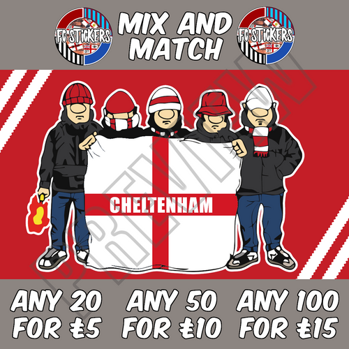 Cheltenham Flag Hooligans | FC Stickers